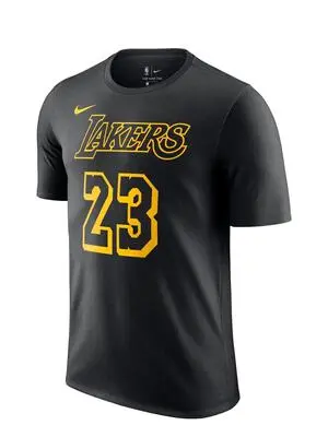 Nike Nba Lakers Lebron James T-shirt - Black