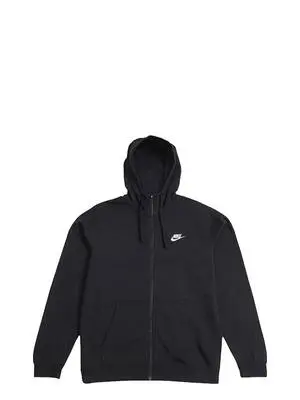 Nike Hooded Fleece Jacket - Black