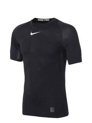 Nike Pro Dri-fit Short Sleeve Training Top - Black