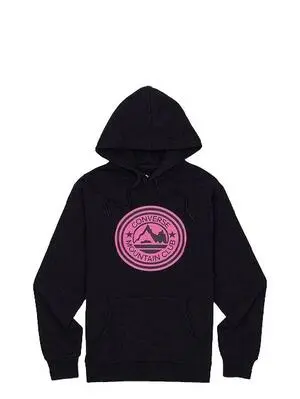 CONVERSE Chest Large Logo Hoodie - Black