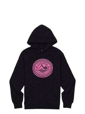 CONVERSE Chest Large Logo Hoodie - Black