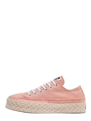 CONVERSE Chuck Taylor All Star Low Espadrille Sneakers - Pink