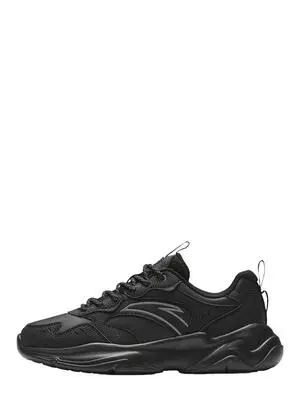 ANTA Casual Dad Shoes 'black - Black/grey