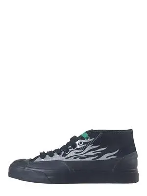 CONVERSE Asap Nast X Jack Purcell Mid "silver Flames - Black/silver