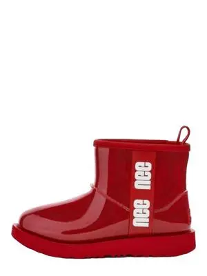 UGG Classic Clear Mini Boots - Red