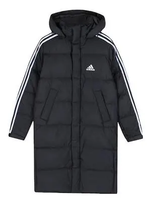 Adidas Long Hooded Down Parka - Black