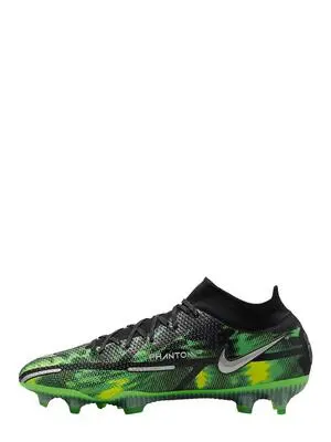Nike Phantom Gt2 Elite Df Fg Football Boots - Black/green