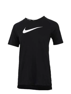 Nike Breathe Tailwind Dri-fit Running Short Sleeve - Black