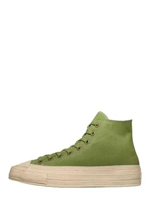 CONVERSE Chuck 70 High Top "herringbone - Grassy/alligator Friend/oat Milk