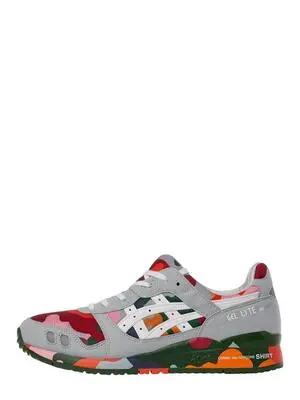 Asics ASICS X COMME Des GARÇONS SHIRT Gel-Lyte 3 Sneakers Grey/red/multicolor