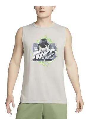 Nike Dri-fit Tank - Grey
