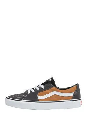 VANS Sk8 Low "black Brown White" Lace-up Sneakers - Black/brown/white