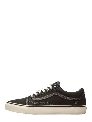 VANS Old Skool Lace-up Sneakers - Black/grey/white