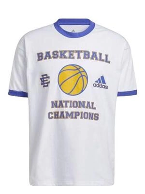 Adidas X Eric Emanuel Basketball National Champions Short Sleeve T-shirt - White