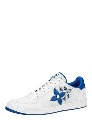 LOUIS VUITTON Rivoli Sneakers - White/blue/grey