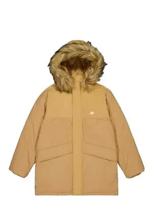 NEW BALANCE New Balance Long Parka Jacket Tan