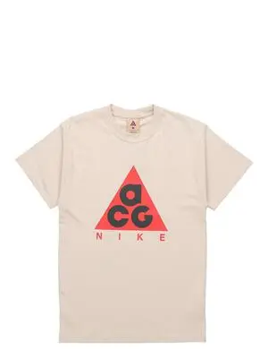 Nike Lab Printed T-shirt 'string University Red - Light Grey