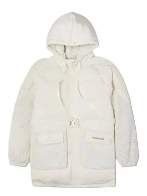 CONVERSE Down Short Jacket - White/black
