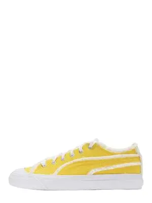 PUMA Capri Raw Cut Sneakers - Yellow/white