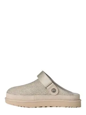 UGG Goldenstar Villa Clog Mules 'crackle - White
