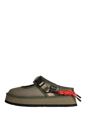 UGG Bea Mary Jane Wildwood Mules - Burnt Olive/red