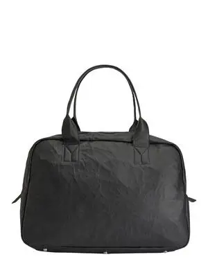 Adidas Y-3 Leather Weekender Bag - Black