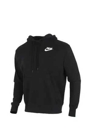 Nike Giannis Solid Color Pullover Hoodie - Black