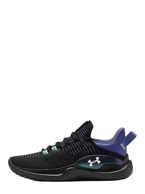 Under Armour Flow Dynamic Intlknt Athletic Sneakers - Black/purple