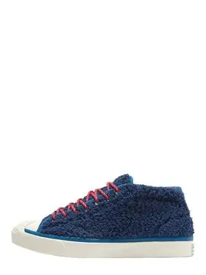 CONVERSE Converse Jack Purcell Mid Retro Sherpa Sneakers Blue