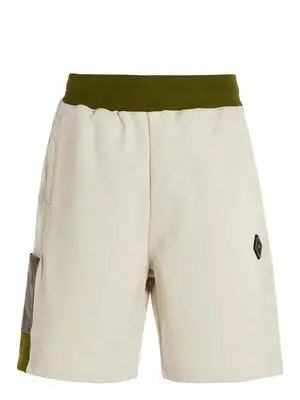 A-COLD-WALL* A-COLD-WALL* Logo Embroidered Straight Leg Shorts