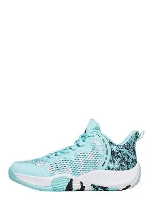 ANTA Athletics Basketball Shoes - Sky Blue/white/black