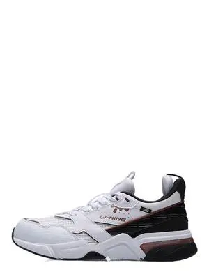 LI-NING 001 Classic Low Top Sneakers - White/black