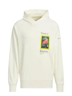 Adidas X National Geographic Dwr Graphic Hoodie - Ivory
