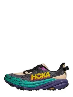 Hoka One One HOKA ONE ONE Speedgoat 6 Athletic Sneakers Oatmeal/mountain Iris
