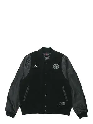 JORDAN Paris Saint-germain Varsity Jacket - Black