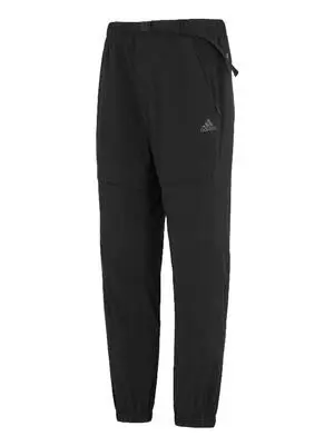 Adidas Solid Color Bundle Feet Woven Casual Sports Pants/trousers/joggers Black - Multi-color