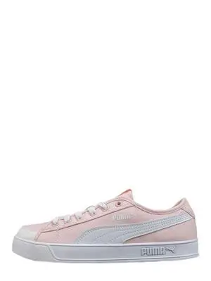PUMA Puma Smash V2 Vulc CV Canvas Low Top Sneakers Pink