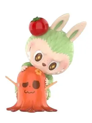 POP MART The Monsters Labubu Wacky Mart Figure 'grilled Sausage - Multi-color