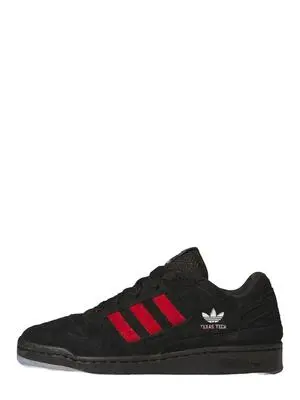 Adidas Forum Low Cl "texas Tech" Sneakers - Black/red