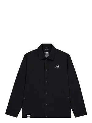 NEW BALANCE Nb Logo Coach Jacket - Black