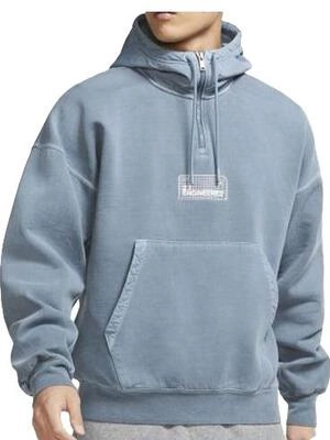 JORDAN Woven Knit Casual Sports Pullover - Blue