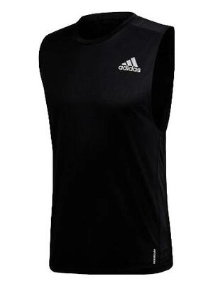 Adidas Reflective Sleeveless Sports Top - Black