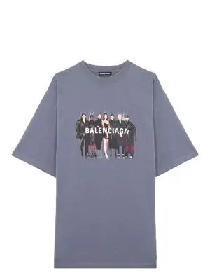 Balenciaga Graphic T-shirt - Grey