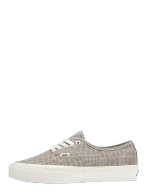 VANS Vans Premium Authentic 44 Reptile Embossed Lace-Up Sneakers Grey