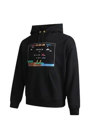CONVERSE Video Game Graphic Hoodie - Black