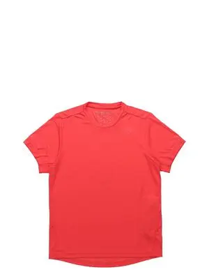 Adidas Round Neck Short Sleeve T-shirt - Red