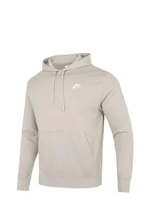 Nike Logo Pullover Hoodie - Grey