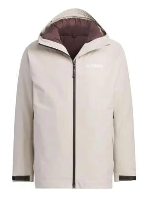 Adidas 3-in-1 Rain.rdy Reversible Jacket - Beige