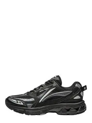 LI-NING Fuyao 2.0 Low Top Athletic Sneakers - Black/silver