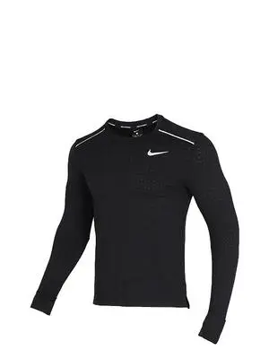 Nike As Nk Sphr Elmnt Top Crw Ls - Black